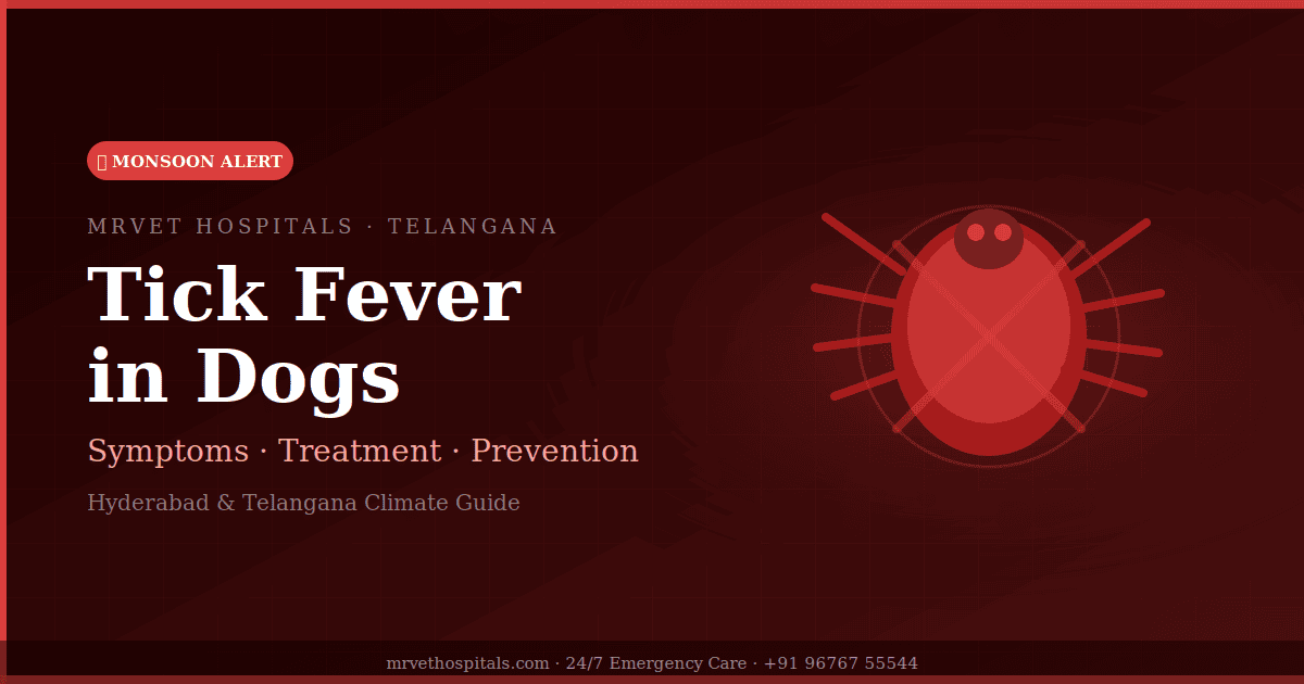 Tick fever in dogs: symptoms, treatment and prevention in Telangana’s ...